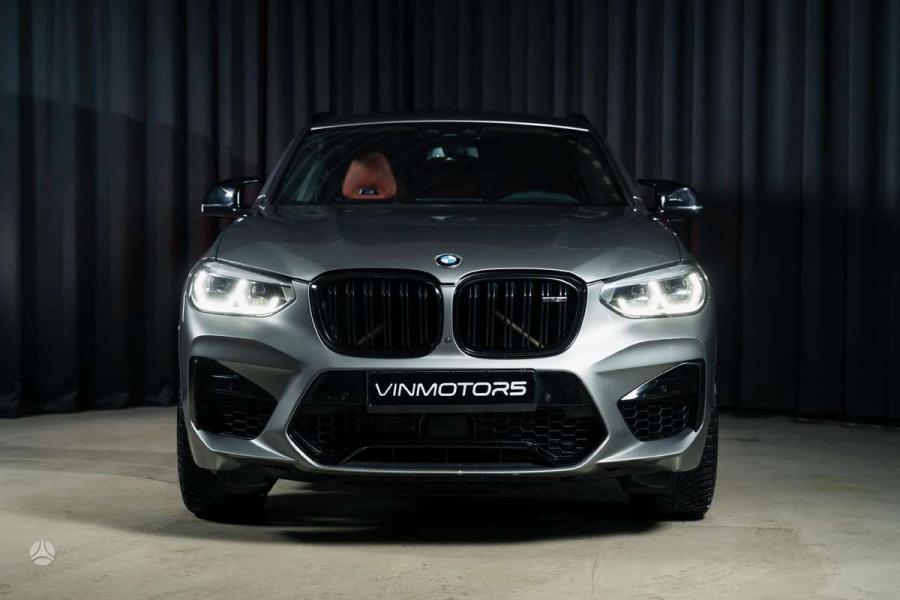 Pelēks BMW x4-m 2021 Viļņa, ar dzinēja tilpumu 2.99 L un nobraukumu 71 tūkst. km par 51000 €, foto 2 vietnē AUTOMOTO.COM.LV