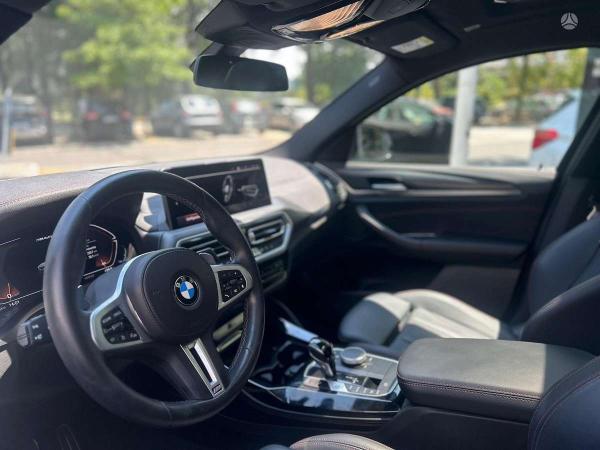 Grey BMW x4-m 2021 in Vilnius, with an engine capacity of 0.00 L and mileage of 83 thousand km for 39950 €, photo 9 on AUTOMOTO.COM.LV