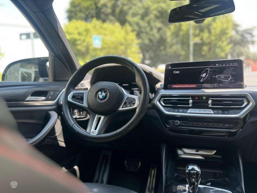 Pelēks BMW x4-m 2021 Viļņa, ar dzinēja tilpumu 3.00 L un nobraukumu 83 tūkst. km par 39950 €, foto 16 vietnē AUTOMOTO.COM.LV