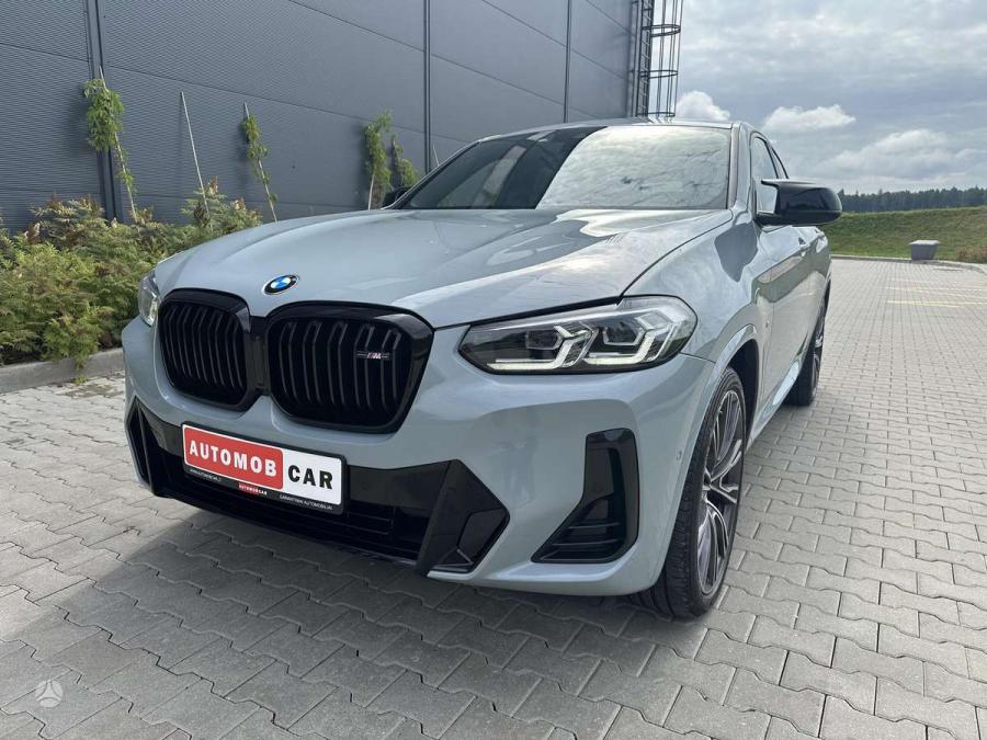 Серый БМВ x4-m 2021 в Вильнюс, объемом двигателя 2.99 л и пробегом 82 тыс. км за 48500 €, фото 18 на AUTOMOTO.COM.LV