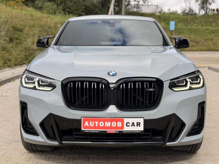 Grey BMW x4-m 2021 in Vilnius, with an engine capacity of 2.99 L and mileage of 82 thousand km for 42000 €, photo 3 on AUTOMOTO.COM.LV