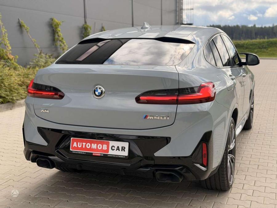 Grey BMW x4-m 2021 in Vilnius, with an engine capacity of 2.99 L and mileage of 82 thousand km for 42000 €, photo 6 on AUTOMOTO.COM.LV