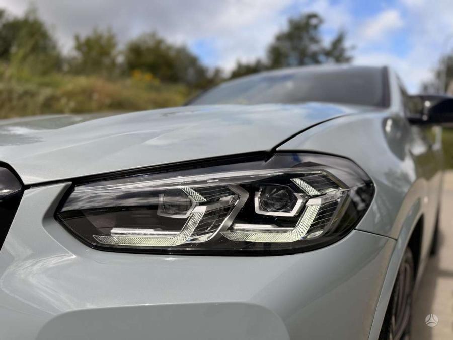 Grey BMW x4-m 2021 in Vilnius, with an engine capacity of 2.99 L and mileage of 82 thousand km for 42000 €, photo 13 on AUTOMOTO.COM.LV