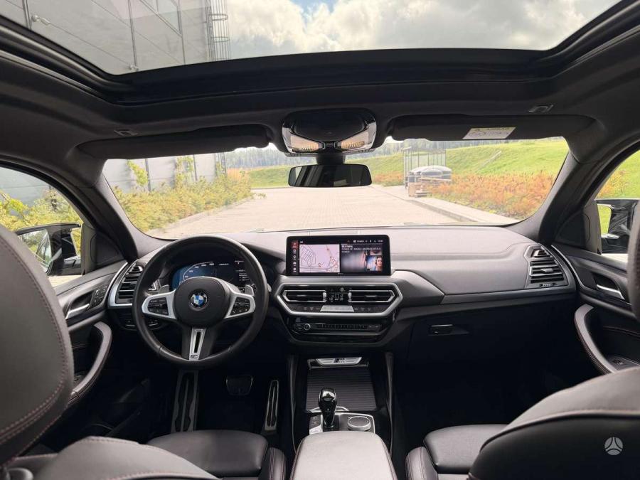 Grey BMW x4-m 2021 in Vilnius, with an engine capacity of 2.99 L and mileage of 82 thousand km for 42000 €, photo 35 on AUTOMOTO.COM.LV
