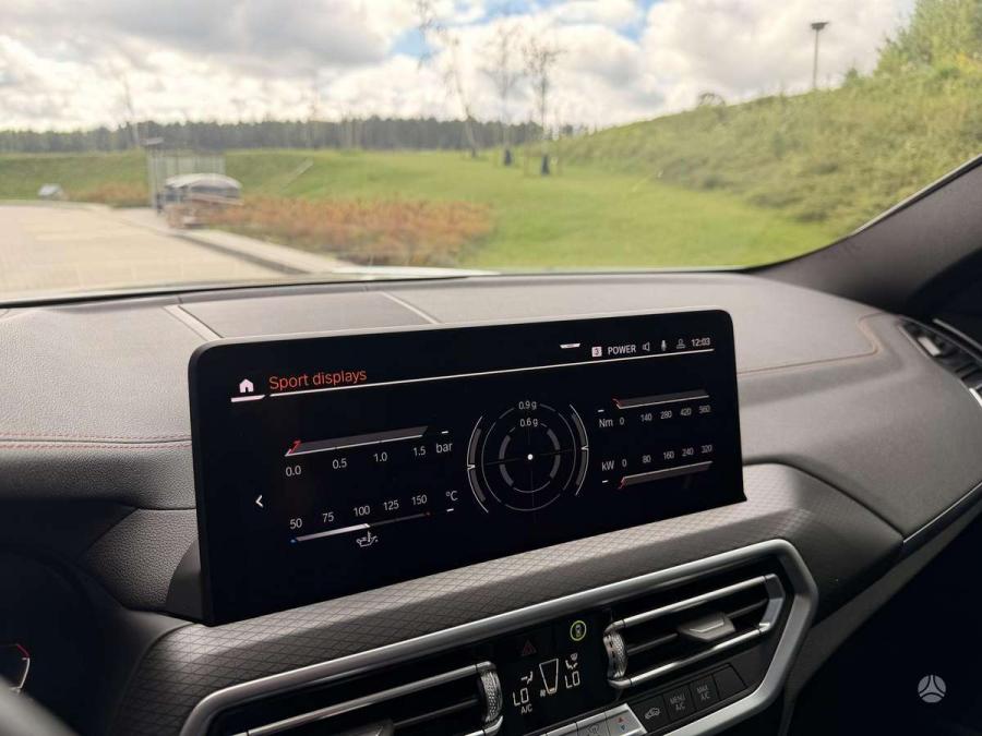 Grey BMW x4-m 2021 in Vilnius, with an engine capacity of 2.99 L and mileage of 82 thousand km for 42000 €, photo 39 on AUTOMOTO.COM.LV