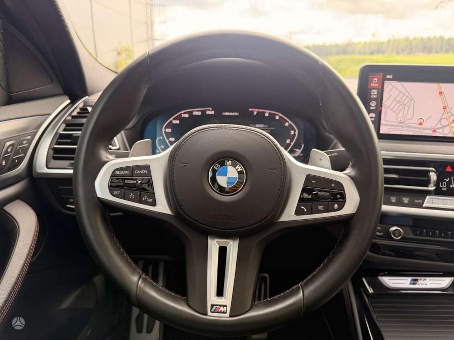 Grey BMW x4-m 2021 in Vilnius, with an engine capacity of 2.99 L and mileage of 82 thousand km for 42000 €, photo 41 on AUTOMOTO.COM.LV