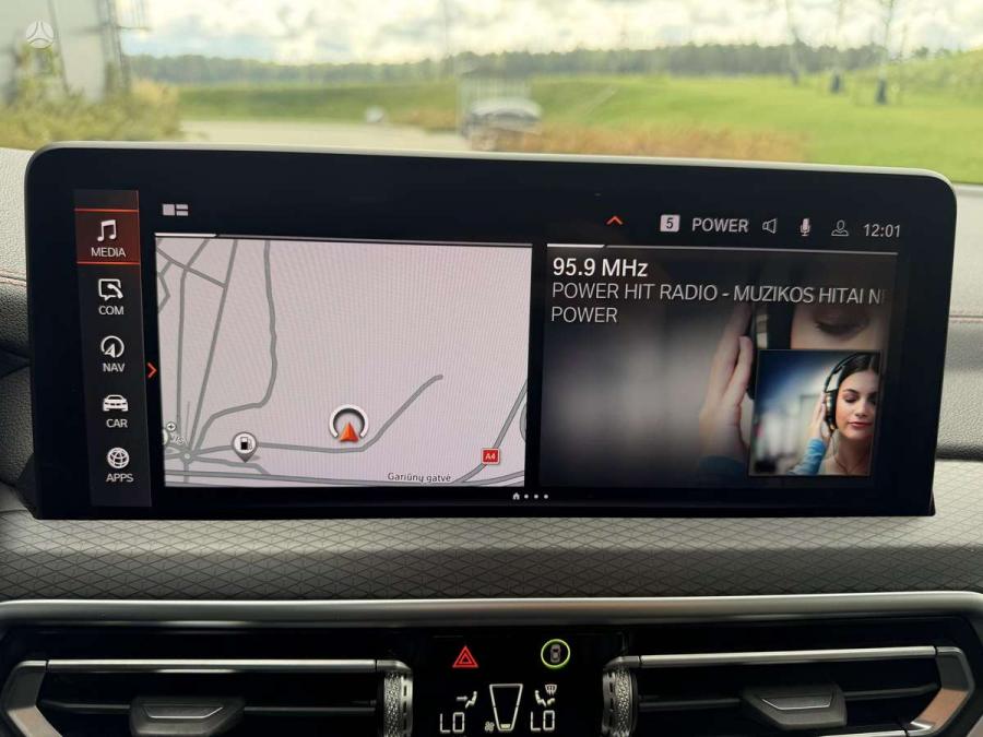 Grey BMW x4-m 2021 in Vilnius, with an engine capacity of 2.99 L and mileage of 82 thousand km for 42000 €, photo 56 on AUTOMOTO.COM.LV
