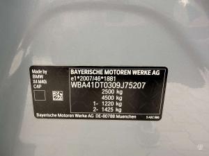 Grey BMW x4-m 2021 in Vilnius, with an engine capacity of 2.99 L and mileage of 82 thousand km for 42000 €, photo 57 on AUTOMOTO.COM.LV