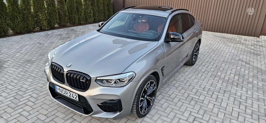 Pelēks BMW x4-m 2021 Viļņa, ar dzinēja tilpumu 2.99 L un nobraukumu 77 tūkst. km par 42000 €, foto 10 vietnē AUTOMOTO.COM.LV