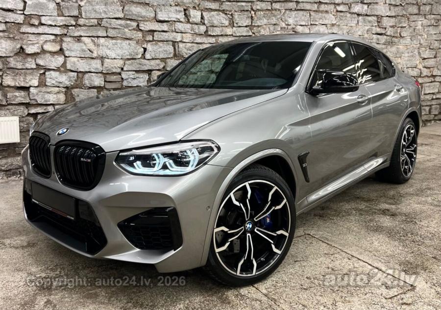 Grey BMW x4-m 2020 in Tallinn, with an engine capacity of 3.00 L and mileage of 85 thousand km for 45900 €, photo 1 on AUTOMOTO.COM.LV