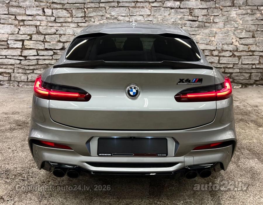 Grey BMW x4-m 2020 in Tallinn, with an engine capacity of 3.00 L and mileage of 85 thousand km for 45900 €, photo 6 on AUTOMOTO.COM.LV