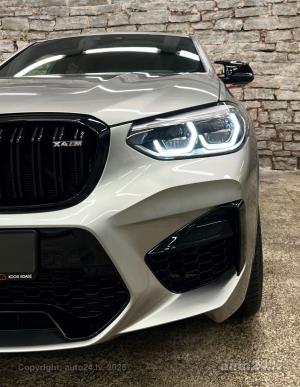 Grey BMW x4-m 2020 in Tallinn, with an engine capacity of 3.00 L and mileage of 85 thousand km for 45900 €, photo 10 on AUTOMOTO.COM.LV