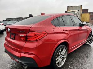 Sarkans BMW x4-m 2017 Šauļi, ar dzinēja tilpumu 2.98 L un nobraukumu 150 tūkst. km par 14508 €, foto  vietnē AUTOMOTO.COM.LV