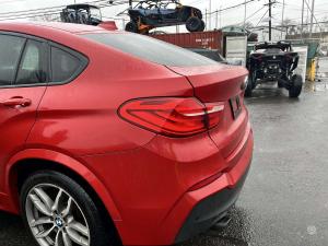 Red BMW x4-m 2017 in Siauliai, with an engine capacity of 2.98 L and mileage of 150 thousand km for 14508 €, photo 3 on AUTOMOTO.COM.LV