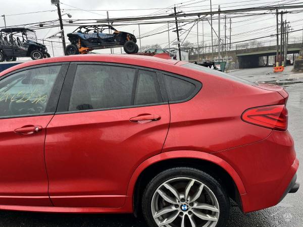 Sarkans BMW x4-m 2017 Šauļi, ar dzinēja tilpumu 2.98 L un nobraukumu 150 tūkst. km par 14508 €, foto 4 vietnē AUTOMOTO.COM.LV