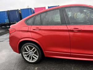 Red BMW x4-m 2017 in Siauliai, with an engine capacity of 2.98 L and mileage of 150 thousand km for 14508 €, photo 7 on AUTOMOTO.COM.LV