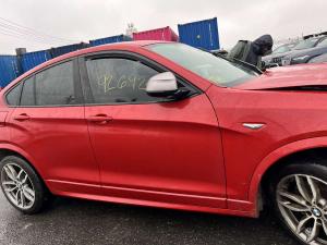 Red BMW x4-m 2017 in Siauliai, with an engine capacity of 2.98 L and mileage of 150 thousand km for 14508 €, photo 9 on AUTOMOTO.COM.LV
