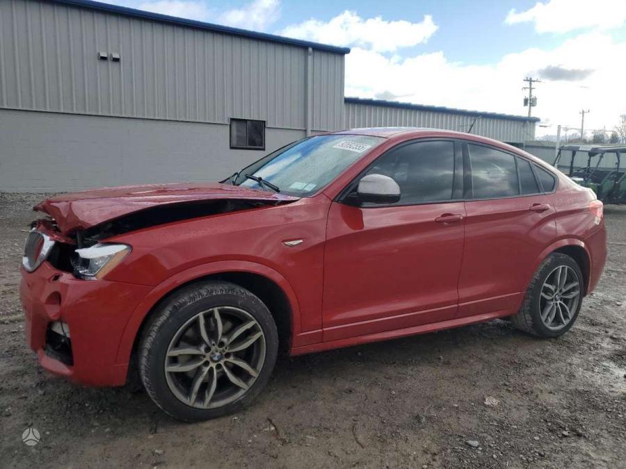 Red BMW x4-m 2017 in Siauliai, with an engine capacity of 2.98 L and mileage of 150 thousand km for 14508 €, photo 33 on AUTOMOTO.COM.LV