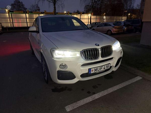 Balts BMW x4-m 2017 Kalvarija, ar dzinēja tilpumu 2.98 L un nobraukumu 124 tūkst. km par 22500 €, foto 2 vietnē AUTOMOTO.COM.LV