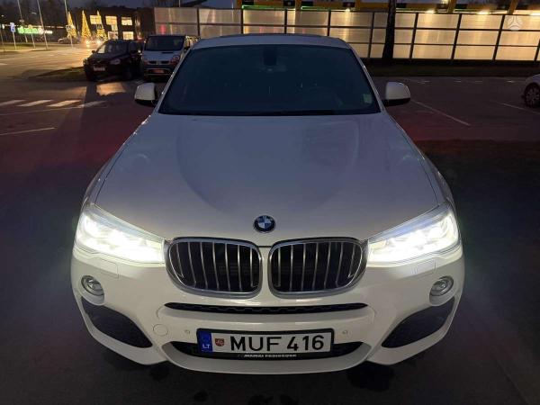 Balts BMW x4-m 2017 Kalvarija, ar dzinēja tilpumu 2.98 L un nobraukumu 124 tūkst. km par 22500 €, foto 3 vietnē AUTOMOTO.COM.LV