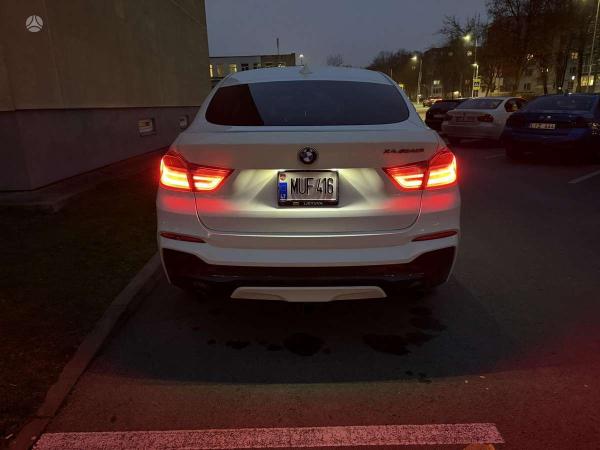 Balts BMW x4-m 2017 Kalvarija, ar dzinēja tilpumu 2.98 L un nobraukumu 124 tūkst. km par 22500 €, foto 7 vietnē AUTOMOTO.COM.LV