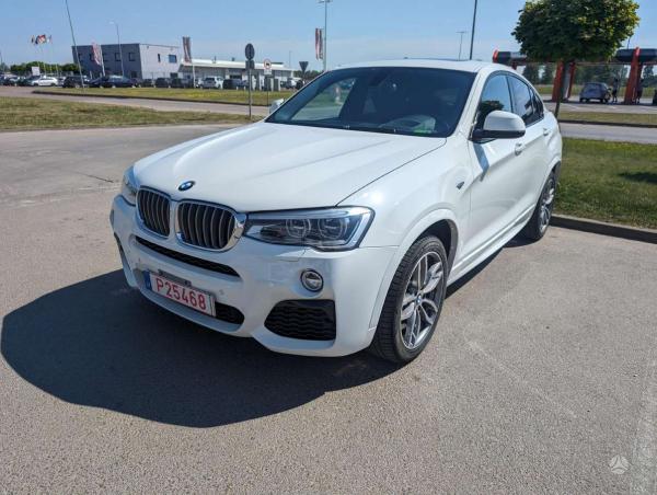Balts BMW x4-m 2017 Kalvarija, ar dzinēja tilpumu 2.98 L un nobraukumu 124 tūkst. km par 22500 €, foto 8 vietnē AUTOMOTO.COM.LV