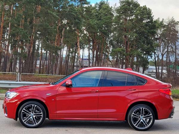Sarkans BMW X4 2014 Viļņa, ar dzinēja tilpumu 2.99 L un nobraukumu 279 tūkst. km par 17950 €, foto 2 vietnē AUTOMOTO.COM.LV
