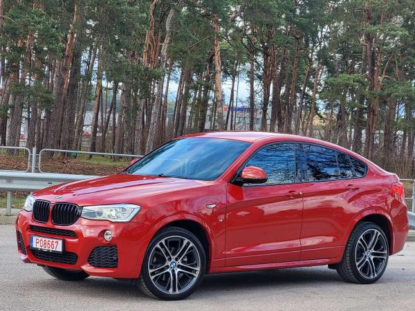 Sarkans BMW X4 2014 Viļņa, ar dzinēja tilpumu 2.99 L un nobraukumu 279 tūkst. km par 17950 €, foto 4 vietnē AUTOMOTO.COM.LV
