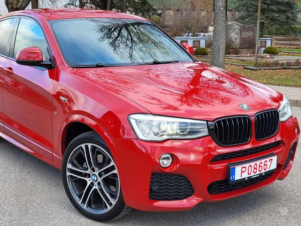 Sarkans BMW X4 2014 Viļņa, ar dzinēja tilpumu 2.99 L un nobraukumu 279 tūkst. km par 17950 €, foto 6 vietnē AUTOMOTO.COM.LV