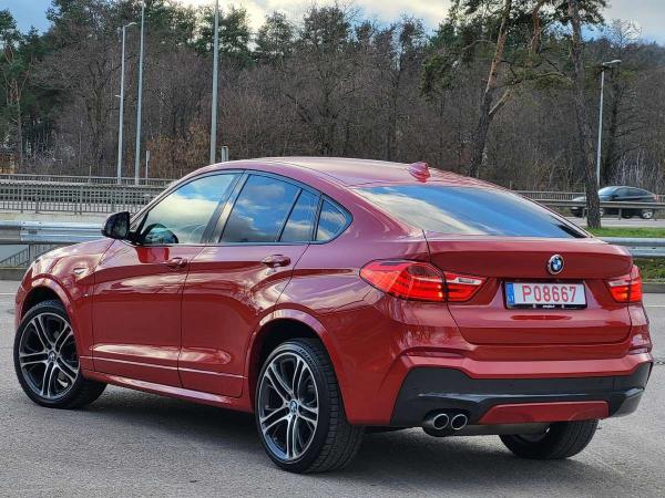 Sarkans BMW X4 2014 Viļņa, ar dzinēja tilpumu 2.99 L un nobraukumu 279 tūkst. km par 17950 €, foto 8 vietnē AUTOMOTO.COM.LV