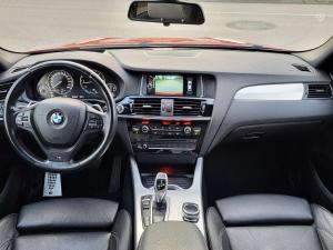 Red BMW X4 2014 in Vilnius, with an engine capacity of 2.99 L and mileage of 279 thousand km for 17950 €, photo 18 on AUTOMOTO.COM.LV