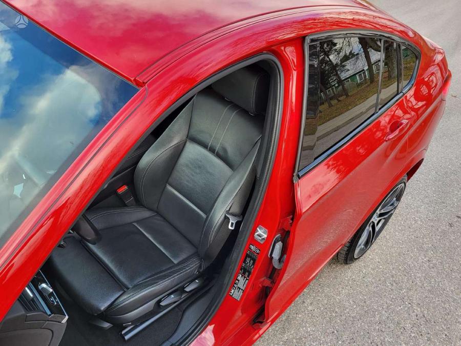 Red BMW X4 2014 in Vilnius, with an engine capacity of 2.99 L and mileage of 279 thousand km for 17950 €, photo 21 on AUTOMOTO.COM.LV