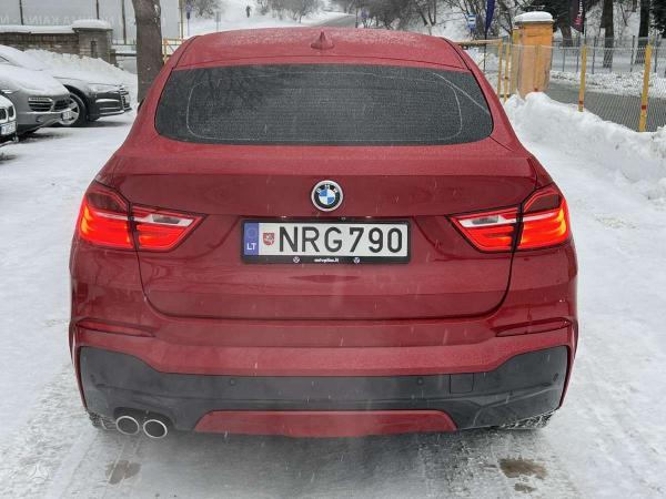 Sarkans BMW X4 2014 Viļņa, ar dzinēja tilpumu 2.99 L un nobraukumu 279 tūkst. km par 17500 €, foto 5 vietnē AUTOMOTO.COM.LV