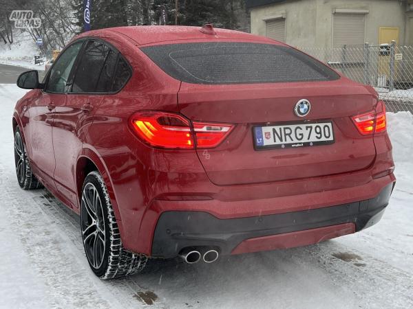 Red BMW X4 2014 in Vilnius, with an engine capacity of 2.00 L and mileage of 279 thousand km for 17500 €, photo 3 on AUTOMOTO.COM.LV
