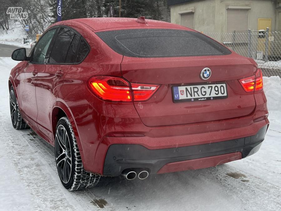 Sarkans BMW X4 2014 Viļņa, ar dzinēja tilpumu 2.00 L un nobraukumu 279 tūkst. km par 17500 €, foto 3 vietnē AUTOMOTO.COM.LV