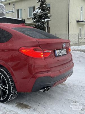 Sarkans BMW X4 2014 Viļņa, ar dzinēja tilpumu 2.00 L un nobraukumu 279 tūkst. km par 17500 €, foto 4 vietnē AUTOMOTO.COM.LV