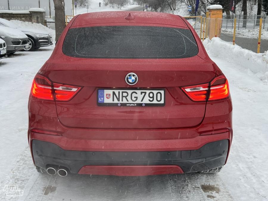 Sarkans BMW X4 2014 Viļņa, ar dzinēja tilpumu 2.00 L un nobraukumu 279 tūkst. km par 17500 €, foto 5 vietnē AUTOMOTO.COM.LV