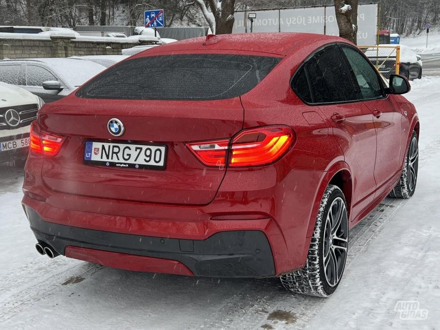 Sarkans BMW X4 2014 Viļņa, ar dzinēja tilpumu 2.00 L un nobraukumu 279 tūkst. km par 17500 €, foto 6 vietnē AUTOMOTO.COM.LV