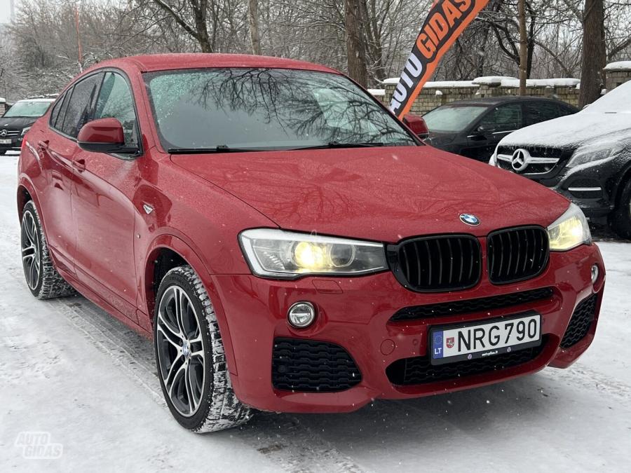 Sarkans BMW X4 2014 Viļņa, ar dzinēja tilpumu 2.00 L un nobraukumu 279 tūkst. km par 17500 €, foto 7 vietnē AUTOMOTO.COM.LV