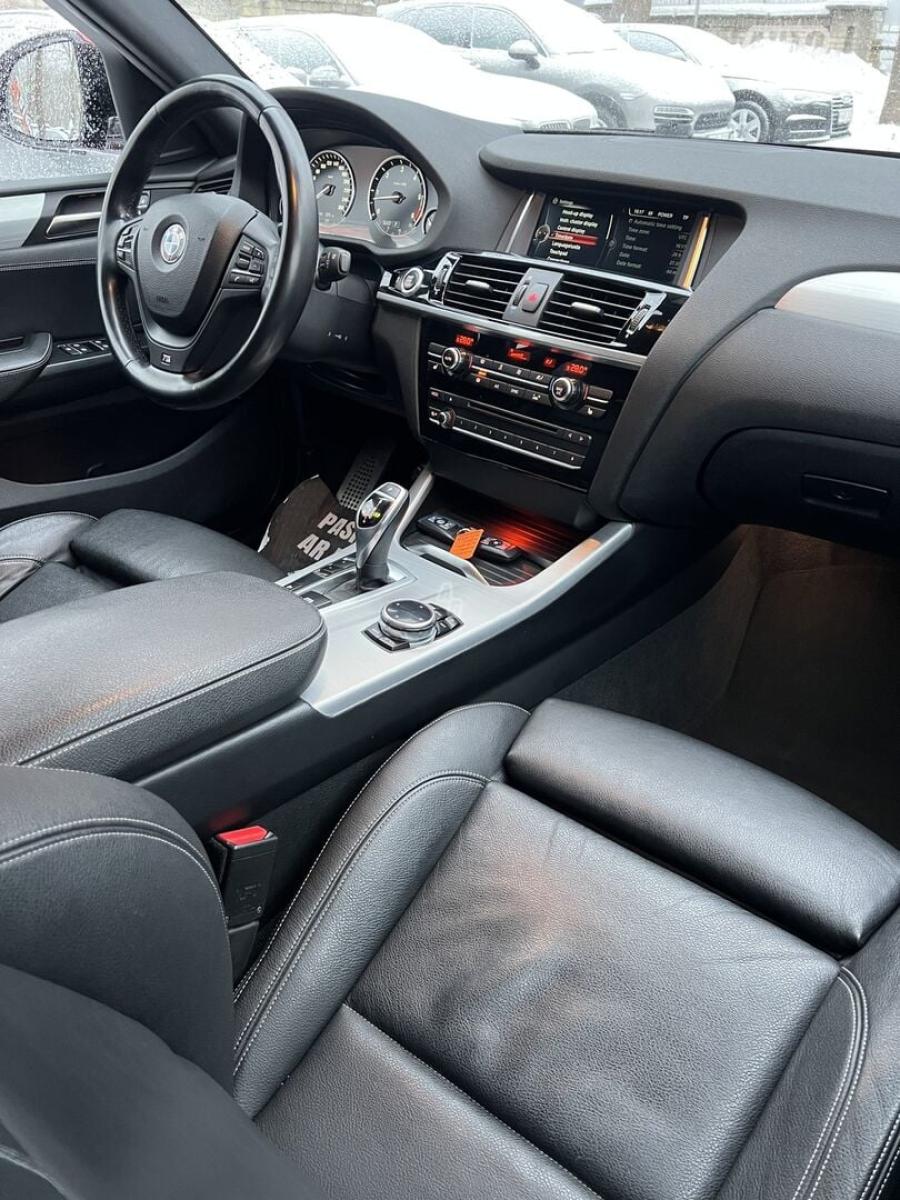 Sarkans BMW X4 2014 Viļņa, ar dzinēja tilpumu 2.00 L un nobraukumu 279 tūkst. km par 17500 €, foto 9 vietnē AUTOMOTO.COM.LV