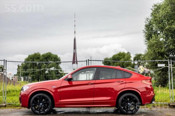 Красный БМВ Х4 2014 в Рига, объемом двигателя 3.00 л и пробегом 155 тыс. км за 24500 €, фото 4 на AUTOMOTO.COM.LV