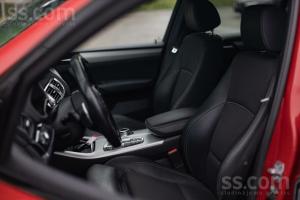 Red BMW X4 2014 in Riga, with an engine capacity of 3.00 L and mileage of 155 thousand km for 24500 €, photo 13 on AUTOMOTO.COM.LV