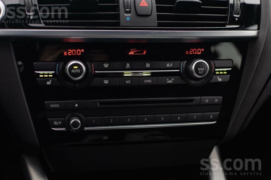 Red BMW X4 2014 in Riga, with an engine capacity of 3.00 L and mileage of 155 thousand km for 24500 €, photo 24 on AUTOMOTO.COM.LV