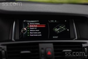 Red BMW X4 2014 in Riga, with an engine capacity of 3.00 L and mileage of 155 thousand km for 24500 €, photo 25 on AUTOMOTO.COM.LV