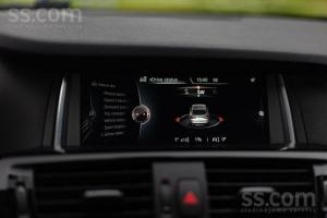 Red BMW X4 2014 in Riga, with an engine capacity of 3.00 L and mileage of 155 thousand km for 24500 €, photo 27 on AUTOMOTO.COM.LV