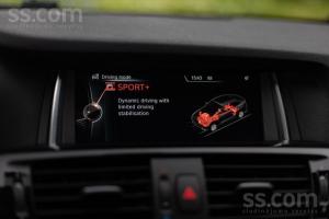 Red BMW X4 2014 in Riga, with an engine capacity of 3.00 L and mileage of 155 thousand km for 24500 €, photo 29 on AUTOMOTO.COM.LV