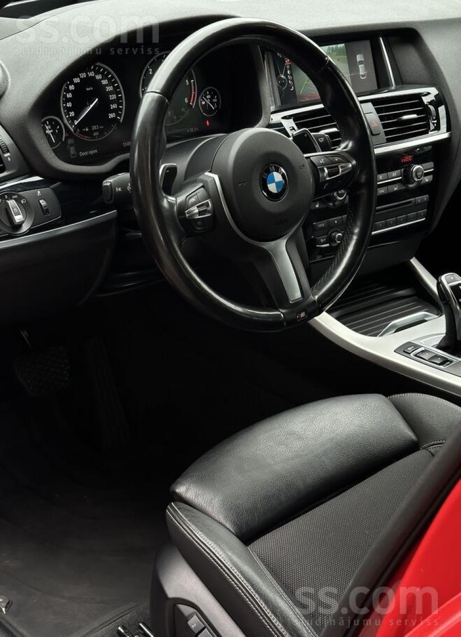 Sarkans BMW X4 2014 Rīga, ar dzinēja tilpumu 3.00 L un nobraukumu 177 tūkst. km par 20500 €, foto 6 vietnē AUTOMOTO.COM.LV