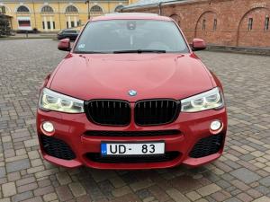 Красный БМВ Х4 2014 в Рига, объемом двигателя 3.00 л и пробегом 211 тыс. км за 19690 €, фото 21 на AUTOMOTO.COM.LV
