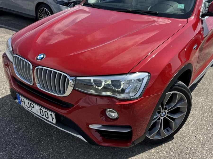 Sarkans BMW X4 2014 Viļņa, ar dzinēja tilpumu 2.00 L un nobraukumu 274 tūkst. km par 15490 €, foto 5 vietnē AUTOMOTO.COM.LV