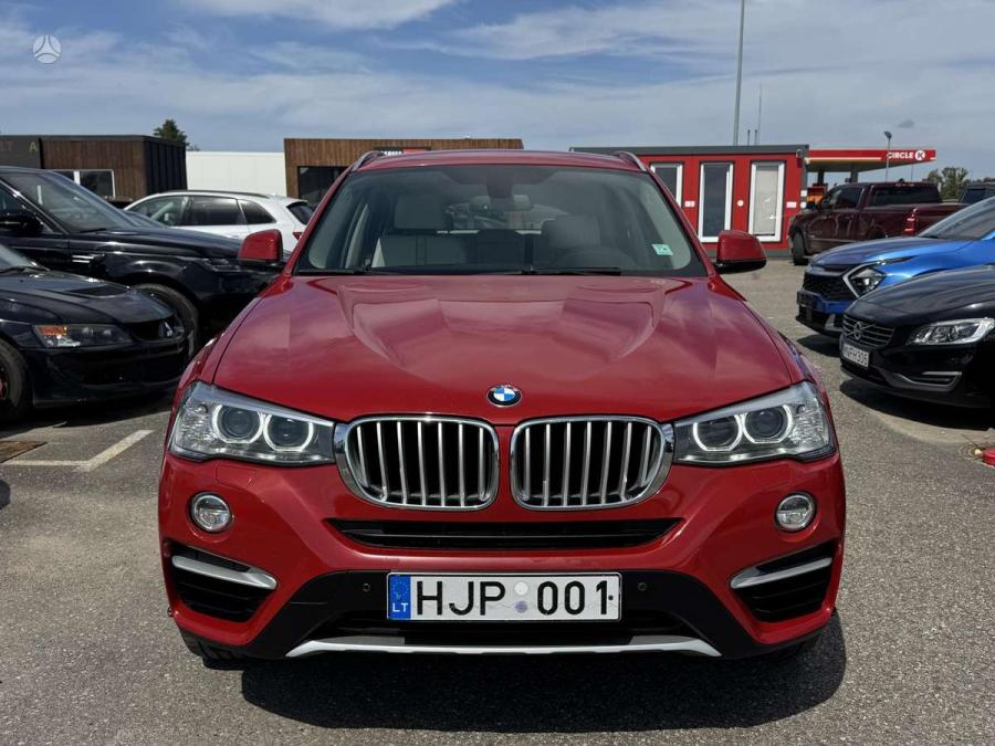 Sarkans BMW X4 2014 Viļņa, ar dzinēja tilpumu 2.00 L un nobraukumu 274 tūkst. km par 15490 €, foto 8 vietnē AUTOMOTO.COM.LV